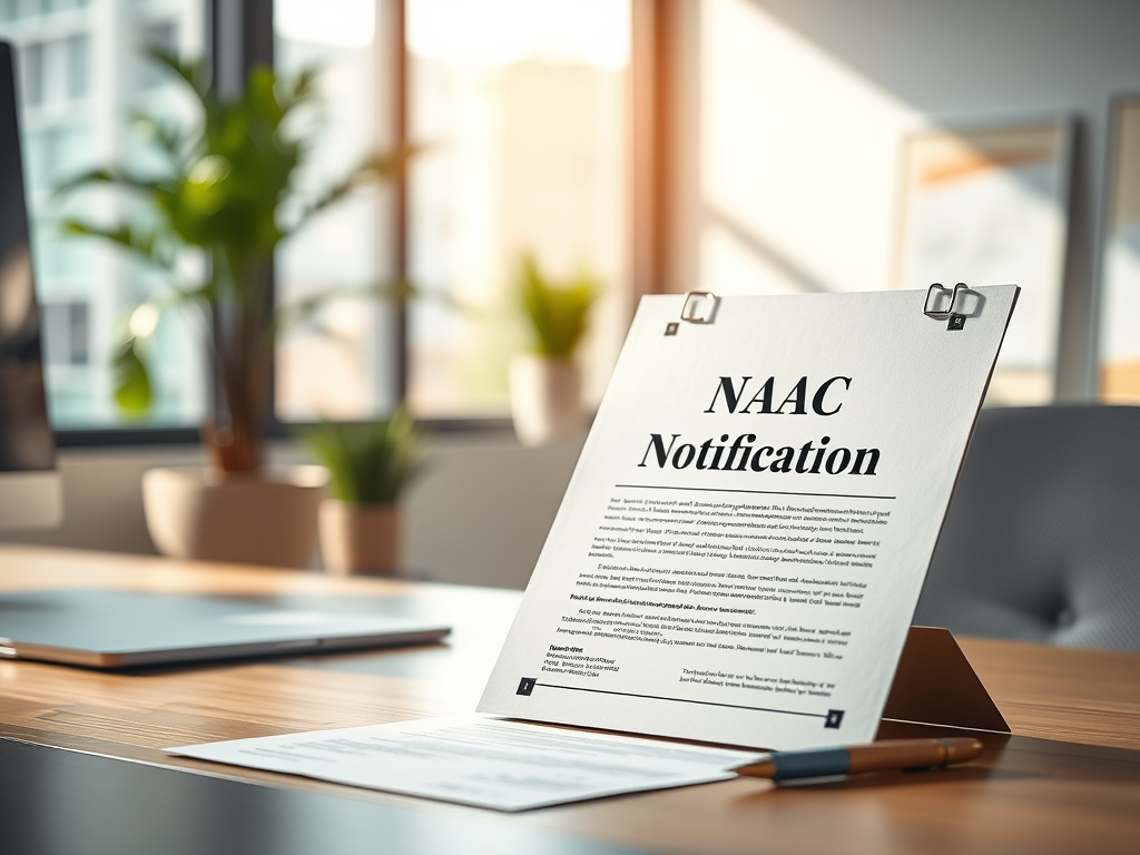 NAAC Final Notice for AQAR Submission 2023-24 – CitiTimes