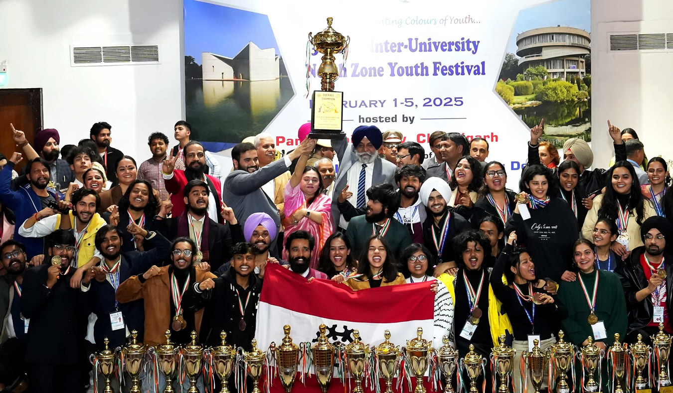 Chandigarh University Wins AIU North Zone Youth Festival 2025 – CitiTimes