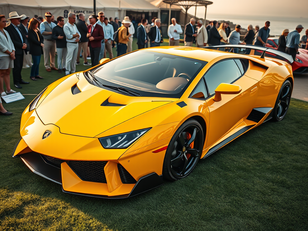 Italian Craftsmanship: Lamborghini Shines at Pebble Beach – CitiTimes