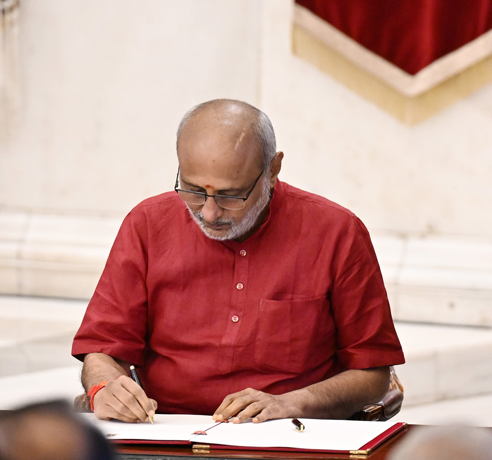 C. P. Radhakrishnan Sworn In as India’s New Vice President – CitiTimes