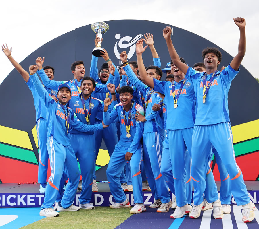 India U-19 Cricket Team: Champions Again with 100-Run Victory – CitiTimes
