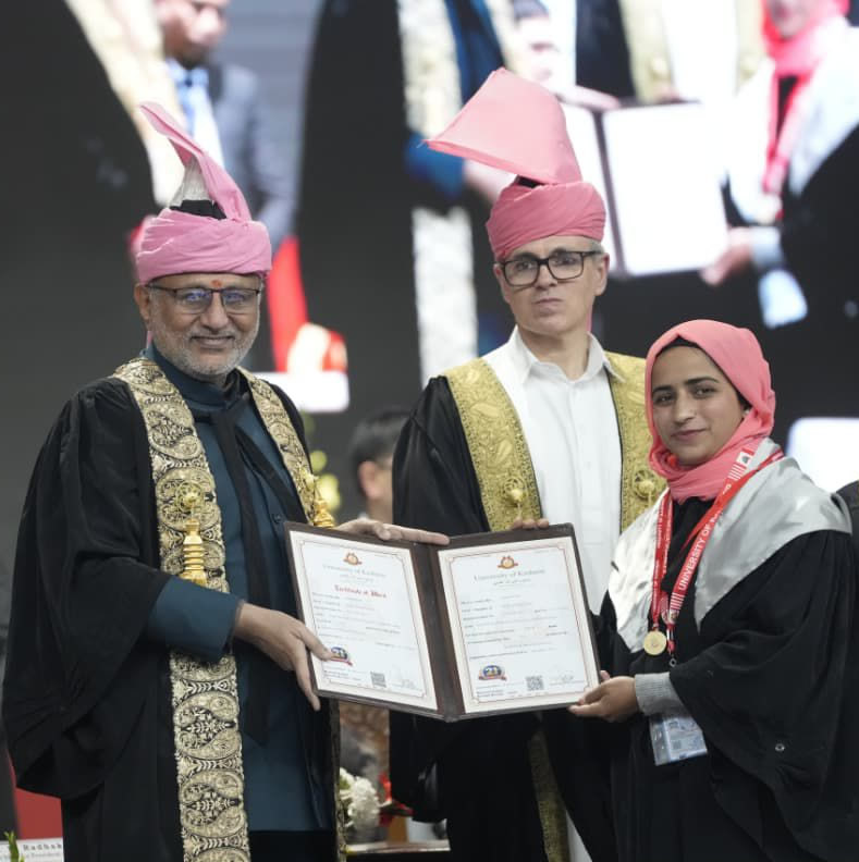 Vice-President Radhakrishnan’s Inspiring Convocation Speech at Kashmir ...
